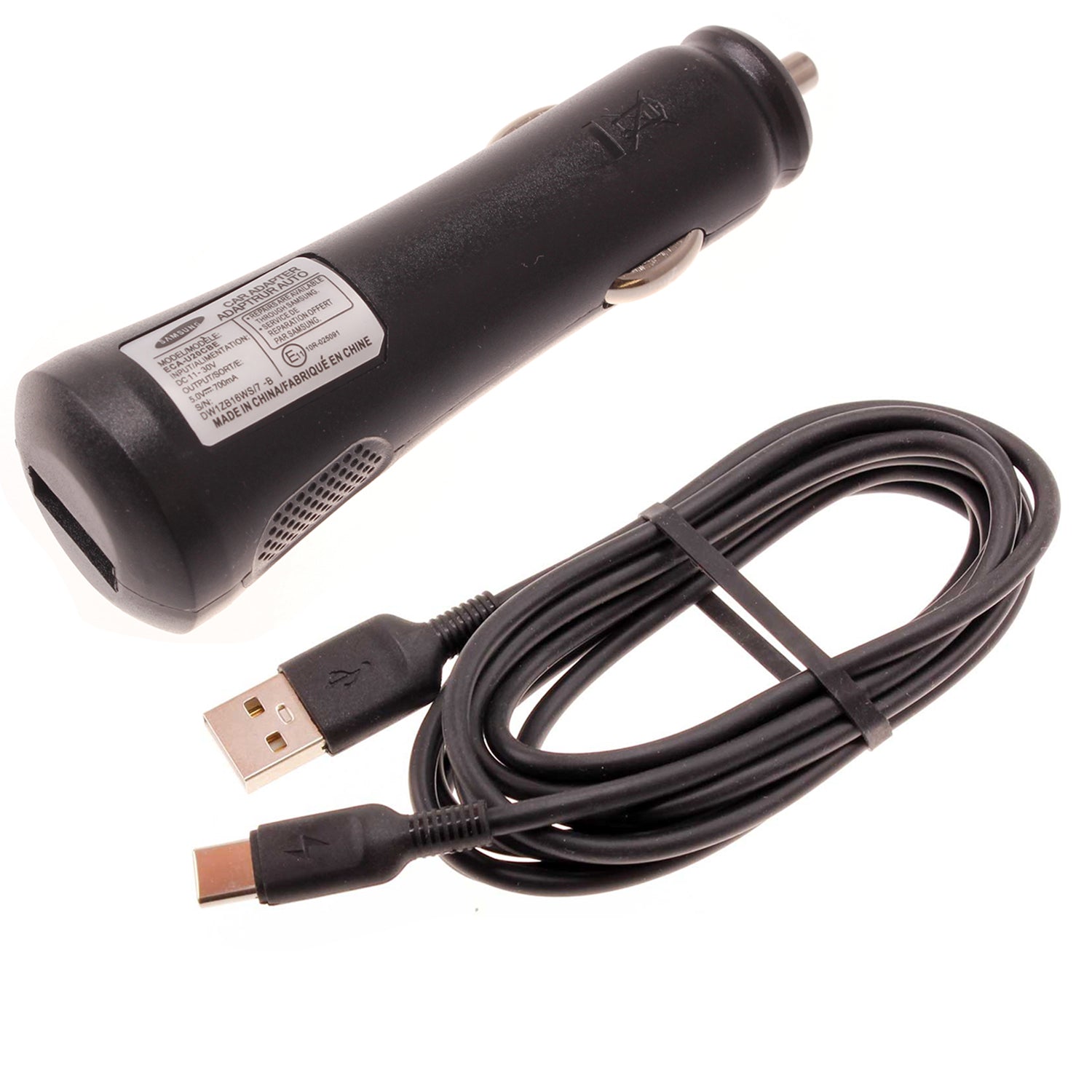 Car Charger 6ft USB-C Cable Power Adapter Long TYPE-C Cord Wire Plug-i ...