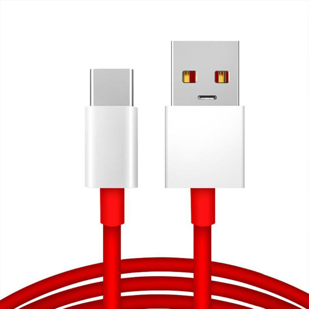 6ft USB-C Cable Red Charger Cord Power Wire Type-C – OdeMobile