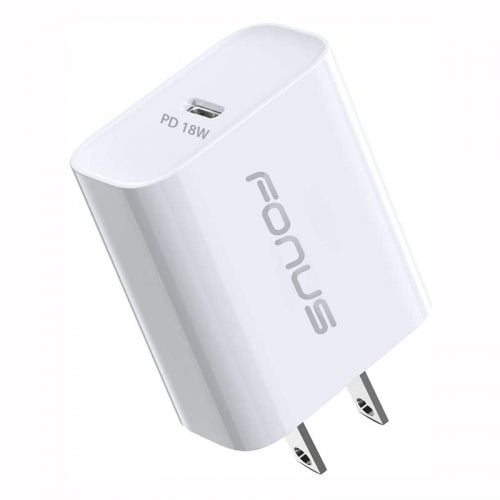 18W PD Home Charger Fast Type-C Power Adapter - White – OdeMobile