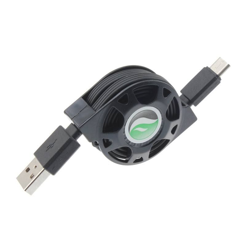 USB Cable Retractable Type-C Charger Power Cord – OdeMobile