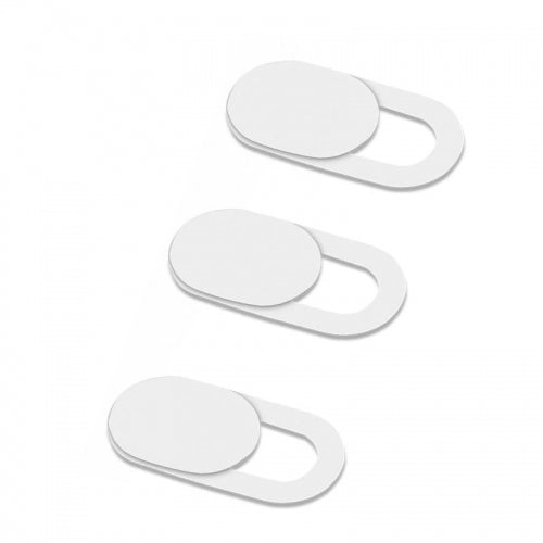 Privacy Camera Cover Security Blocker Webcam Closure White – OdeMobile